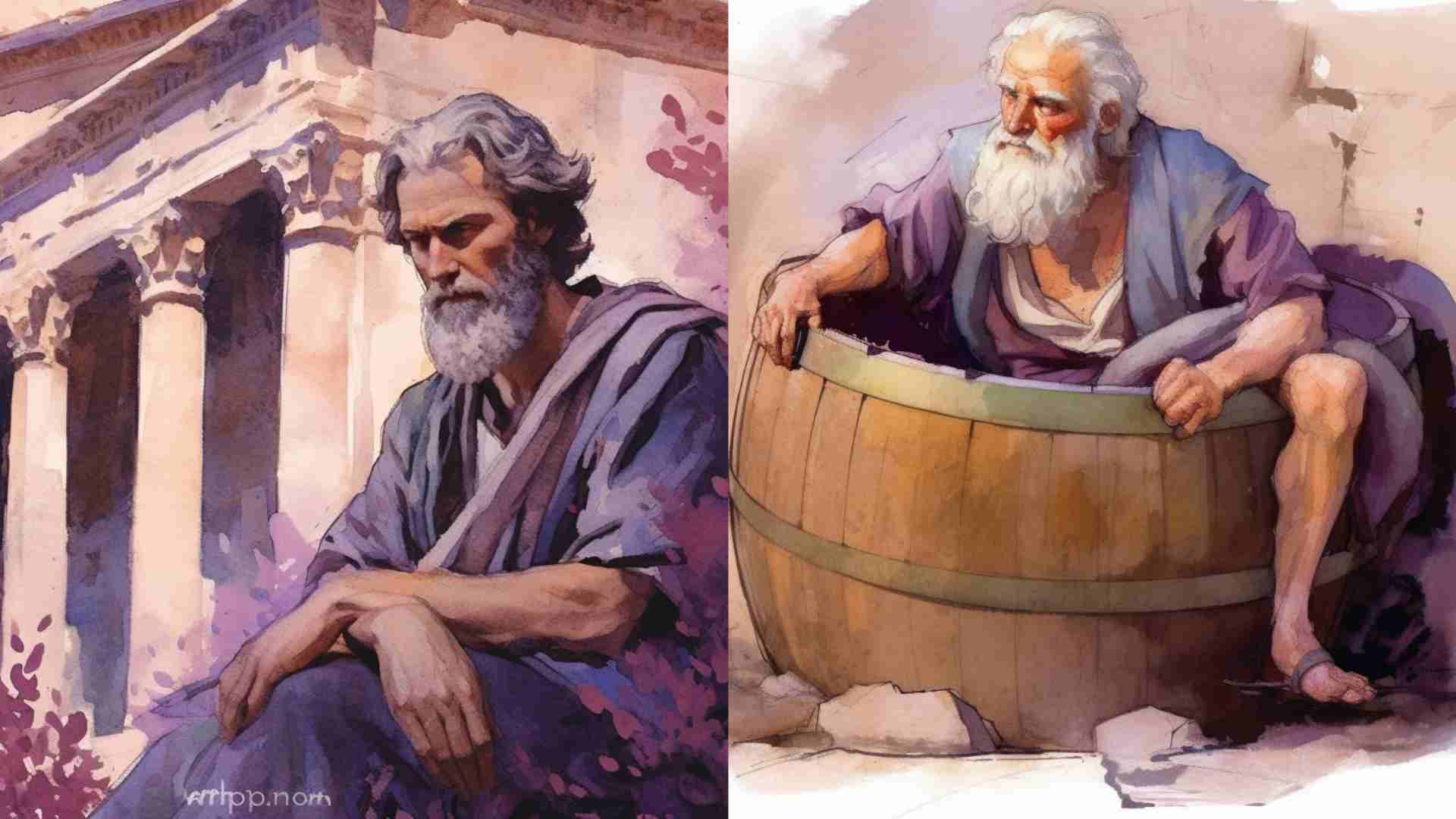Stoicism vs Cynicism: Opposing Views On Inner Peace?